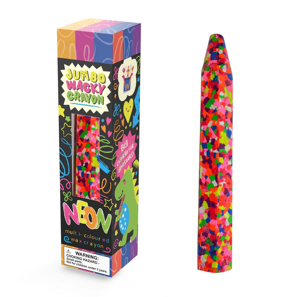 Jumbo Wacky Crayon - Neon – Birdie Bananas